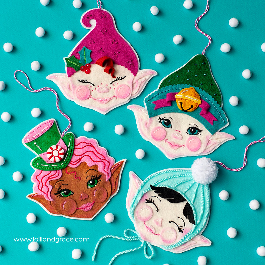 Make these adorable DIY elf ornaments! – Lolli and Grace
