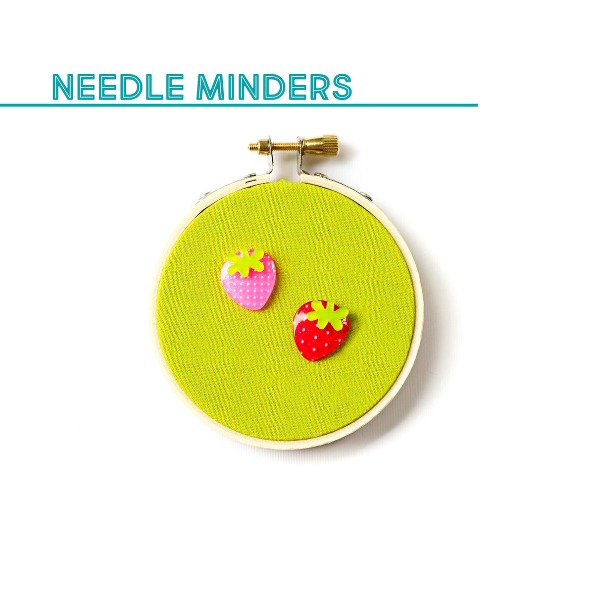 Needle Minder - Pink or Red Strawberry – Lolli and Grace